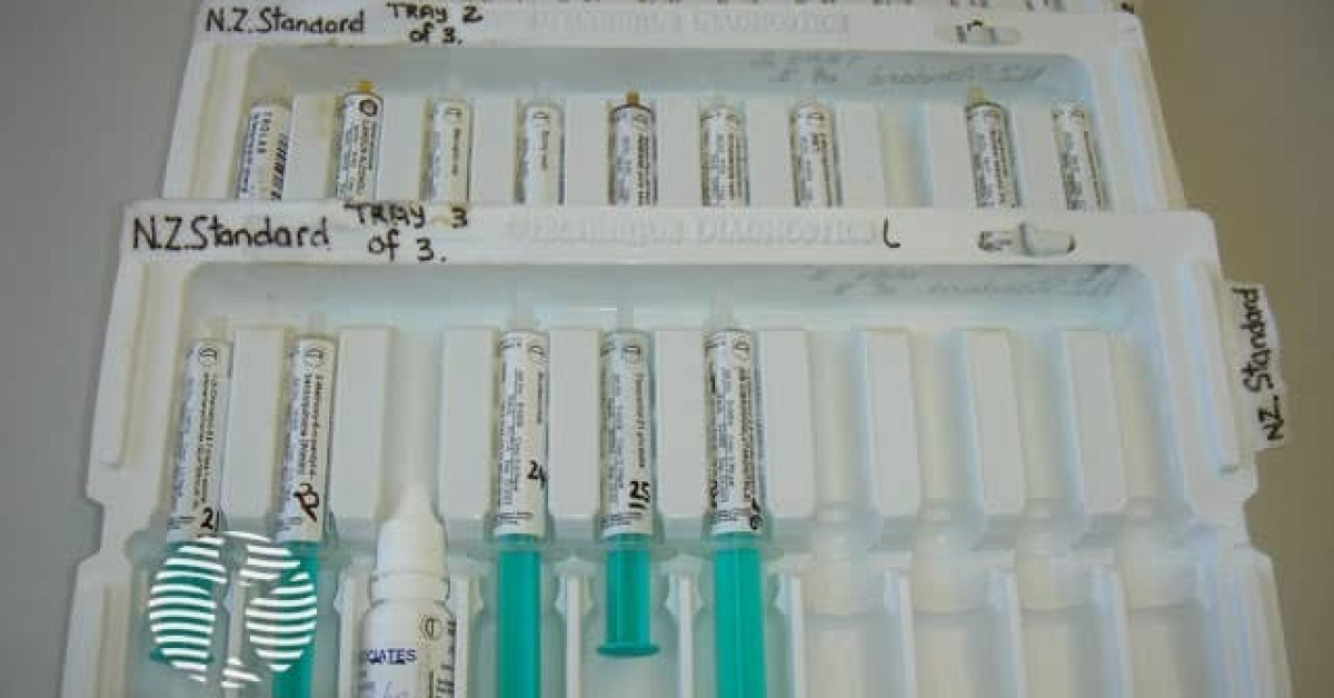 Baseline Series Of Patch Test Allergens Image