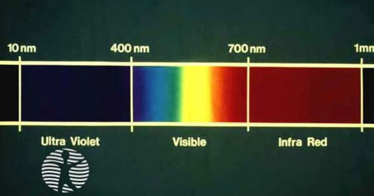 The electromagnetic spectrum image