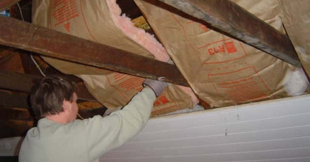 Insulation installation image
