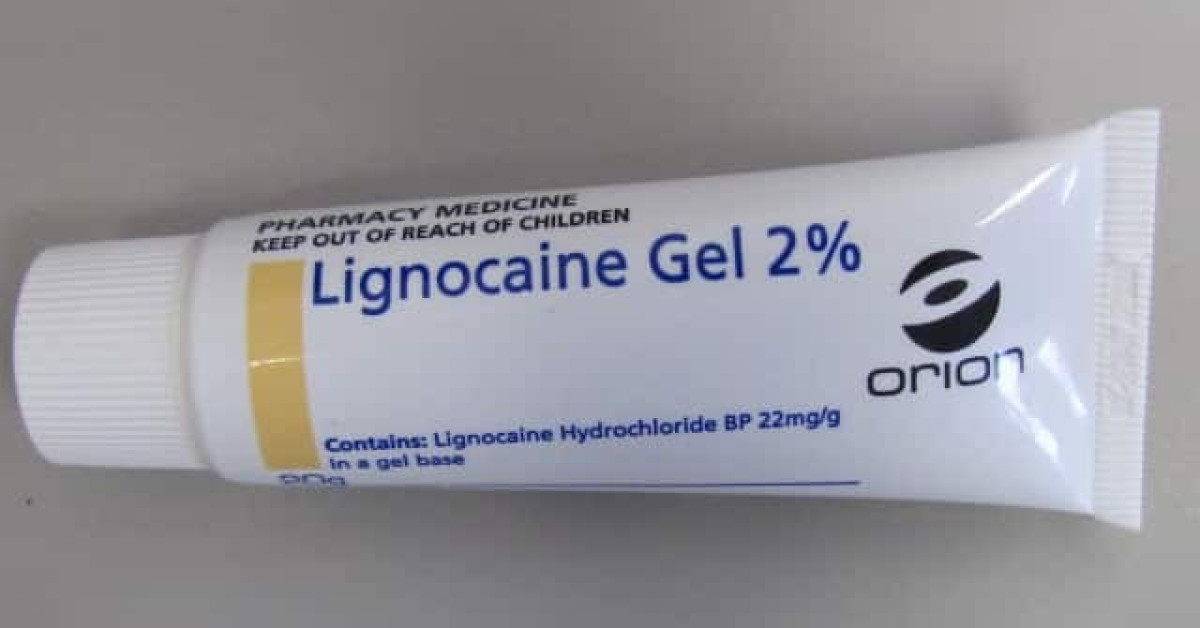 Lignocaine gel image