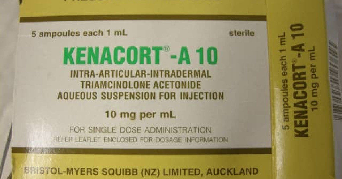 Intralesional steroid injection image